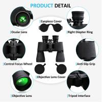 China Clear Low Light Vision Hunting Telescope 20x50 High Power Compact Binoculars for sale