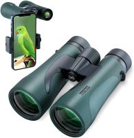 China Adults 12X50 HD Binoculars With Phone Adapter High Power Binocular Telescope for sale
