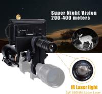 China Photo Recording 200-400m Night Vision Sight With Infrared Laser Flashlight for sale