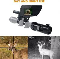 China Photo Recording 200-400m Night Vision Sight With Infrared Laser Flashlight for sale