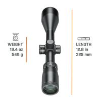 China Matte Black 6-18x50mm Rifle Range Scope DOA Fast Ballistic Line Of Sight for sale