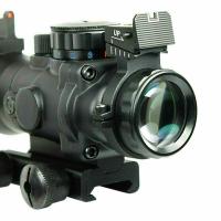 China 4x32 RGB Prism BDC Rifle Tactical Holographic Sight With Optical Fiber Sight Pointing And Aiming for sale