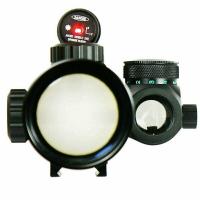 China Illuminated Rifle C3-9x40 Tactical Holographic Sight With Red Laser Holographic Point Sight for sale