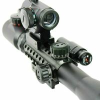 China Illuminated Rifle C3-9x40 Tactical Holographic Sight With Red Laser Holographic Point Sight for sale