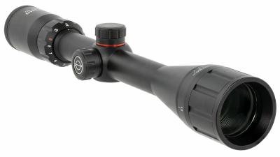 China 4-12x40mm Long Range Rifle Scopes 8 Point Black For Shooting for sale