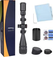 China Red Green Blue Three Color illuminated tactical Reticle Riflescope 6-24x50mm for sale