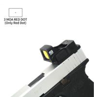 China RMR EOTech 550 Red Dot Tactical Holographic Sight Scope Hunting Airsoft Pistol With Glock Mount for sale