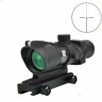 China Trijicon 4x32 ACOG Riflescope Red And Green Dual Illuminated Chevron Reticle TA51 Mount for sale