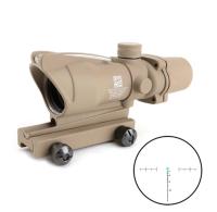 China Trijicon 4x32 ACOG Riflescope Red And Green Dual Illuminated Chevron Reticle TA51 Mount for sale