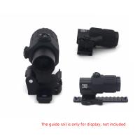 China Airsoft Red Dot Reflex Sight Matt Black G33 3X Magnifier Sight QD Side for sale