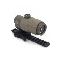 China Airsoft Red Dot Reflex Sight Matt Black G33 3X Magnifier Sight QD Side for sale