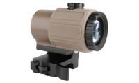 China G43 Tactical 3x Magnifier Scope Sight With Switch Shift To Side QD Mount Tan Color for sale