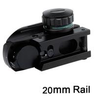 China Laser 4 Reticle Holographic Projected Dot Sight Scope Airgun Sight 20mm Rail Mount AK for sale