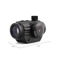 China 1X22MM Red Or Green Dot Sight Riflescope Hunting Optics For 20MM Rail Collimator for sale