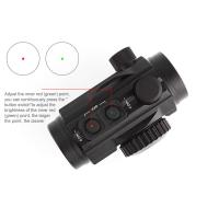 China 1X22MM Red Or Green Dot Sight Riflescope Hunting Optics For 20MM Rail Collimator for sale
