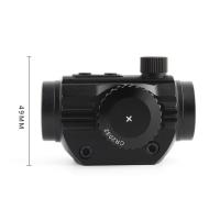 China 1X22MM Red Or Green Dot Sight Riflescope Hunting Optics For 20MM Rail Collimator for sale