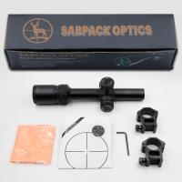 China 240mm Black Diamond 1.5 - 6x Long Range Hunting Scope Front Focal Tactical Scope for sale