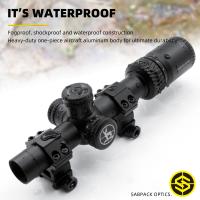China 240mm Black Diamond 1.5 - 6x Long Range Hunting Scope Front Focal Tactical Scope for sale