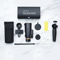 China Monocular Telescope 12X50 Waterproof Telescope, High Definition Prism, Adults Compact Monocular with Phone Holder a for sale