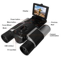 China SABPACK Hit HD video camera starlight night vision bird watching mirror outdoor digital binoculars with screen for sale