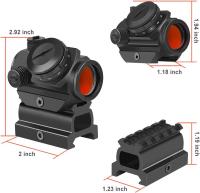 China sabpack red dot sight T1PRO  1x22mm Compact sight 3 MOA Red Dot for sale