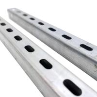 China Q235 Perforated Metal Strut Channel 304 Stainless Steel 0.8-3.0mm Thickness for Support Systems for sale