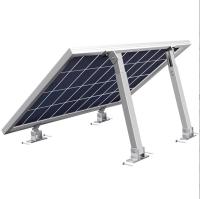China Smooth PV Panel Mounting Brackets with 20°-35° Adjustable Angle | Custom Sizes | Punching & Cutting Processing for sale