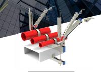 China Stainless Steel SS304 SS316 Strut Channel Cable Tray Brackets - Solar Seismic Support with Zinc Plating for sale