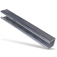 China Stainless Steel Slotted Metal Strut Channel 0.8-3.0mm Thickness 1-12m Length for Structural Support for sale
