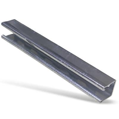 China Stainless Steel Slotted Metal Strut Channel 0.8-3.0mm Thickness 1-12m Length for Structural Support for sale