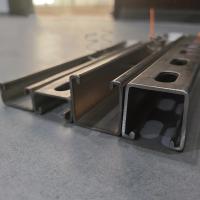 China ASTM A36 Steel C Lipped Channel Purlin - 1m to 12m Lengths, Custom Thickness for Structural Support for sale