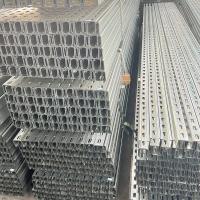 China Customizable Q235 Metal Strut Channel 0.8-3.0mm Thickness Slotted C Profile for Support Systems for sale