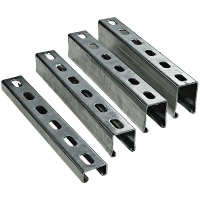China 41x41x2.5mm SS316 Stainless Steel Unistrut C Channel - Custom Lengths 1m to 12m for sale