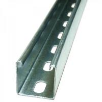 China 0.8-4.0mm Metal Unistrut Channel in SS304/SS316 with Custom OEM Service and Perforated Options for sale