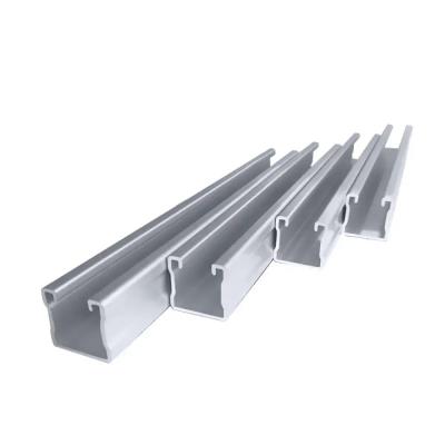 China 316 Stainless Steel 12 Gauge Unistrut Channel - Ventilated/Perforated Trough for Support Systems for sale