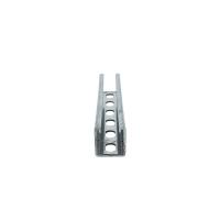China ISO9001 Silver Galvanized Steel Strut Channel 22-30 Day Delivery Customizable Supporting System for sale