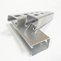 China Customized Galvanized Slotted Strut Channel for Solar Mounting Systems - C Channel Steel with Custom Lengths for sale