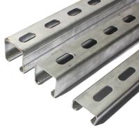 China Galvanized C Strut Channel 110lbs Capacity with Hot Dip Galvanized Finish for Industrial Support Systems for sale