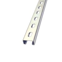 China Hot-Dip Galvanized Steel C Channel Strut for Solar Mounting Systems - 110 lbs Load Capacity, 22-30 Day Delivery for sale