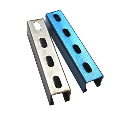 China 41x41 Heavy Duty Slotted C Channel Hot Dip Galvanized Steel - 110lbs Load Capacity Per Bracket for sale