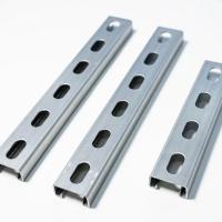 China 1 5/8 Galvanized Steel C Channel Rail - 1/5