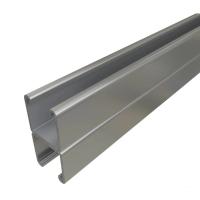 China 6m Aluminum Strut Channel 41x41 41x21 Profile for Solar Mounting - 5-30mm Thickness Range for sale
