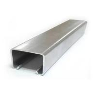 China 6063 T5 Aluminum Unistrut Channel 5-30mm Thickness 6-12m Length with CE Certification for Building Construction for sale