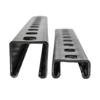 China Ventilated Perforated C Channel Aluminum Strut Channel 100-900mm Width 5-30mm Thickness for sale