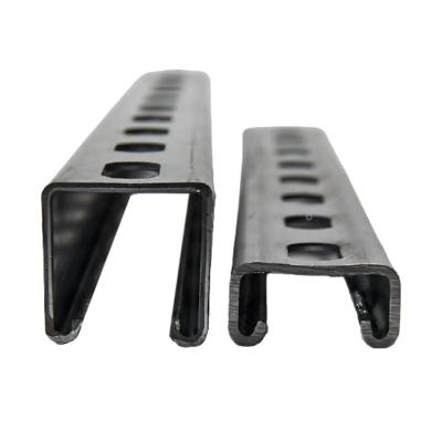 China Ventilated Perforated C Channel Aluminum Strut Channel 100-900mm Width 5-30mm Thickness for sale