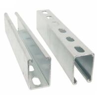 China Aluminum Galvanized Unistrut Channel 6-12m Length with 5-30mm Thickness for Building Construction for sale