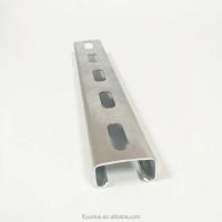 China Custom 40×40 Punched Aluminum U Channel 5-30mm Thickness 6-12m Length for Structural Applications for sale