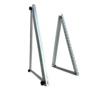 China Customized Wall Mount Triangle Solar Panel Brackets with 20-35° Adjustable Angle and Aluminum Construction for sale