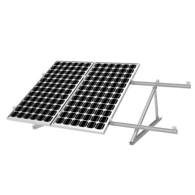 China Flat Roof Solar Panel Mounting Bracket Triangle Racking System with 28-45