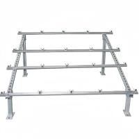 China Adjustable Solar PV Mounting Brackets with 10-Year Warranty - Anodized Aluminum Frame for Customized Panel Support for sale
